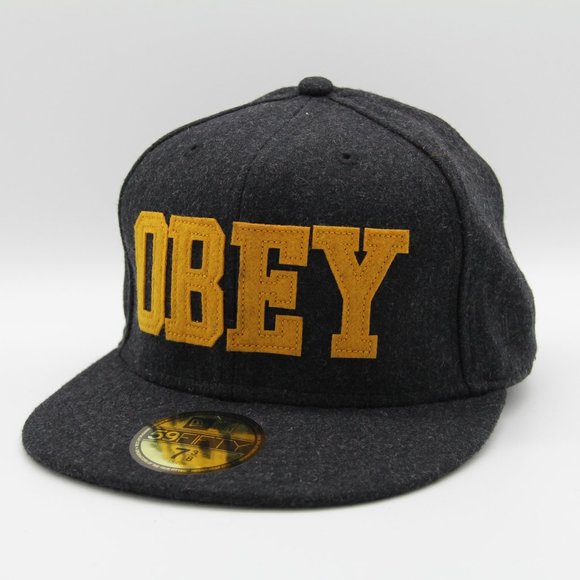 New Era | Accessories | Obey New Era Fitted Hat | Poshmark
